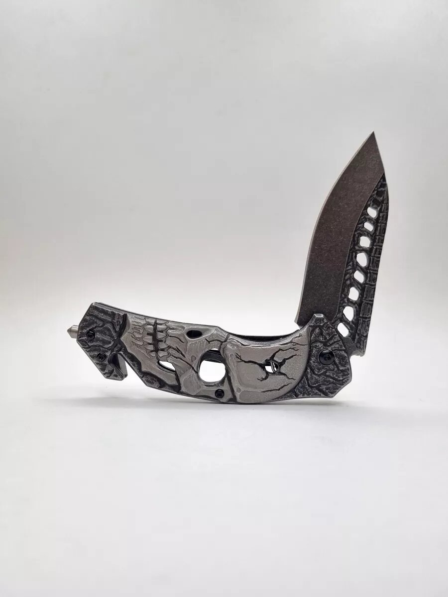 Нож складной Череп