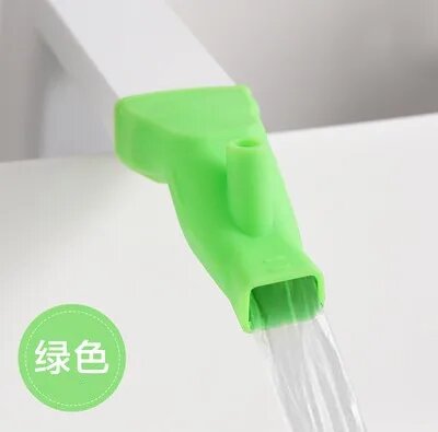 Высокоэластичный силиконовый удлинитель для смесителя, устройство для раковины в ванной комнате, домашние многофункциональные инструменты для уборки, Детские удлинители для смесителя, кухня