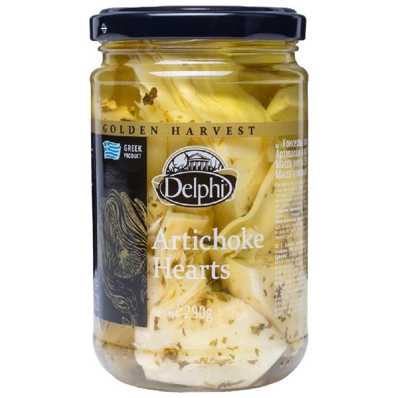 Артишоки DELPHI в масле /стекло/ 290г