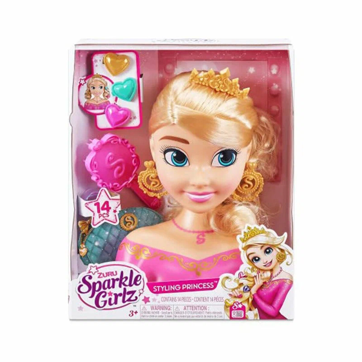 Sparkle Girlz Styling Princess / Стильная принцесса, Коллекционная милая девушка, классические мультяшные куклы
