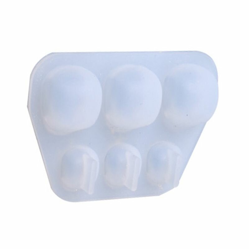 (1 шт.) Форма для бусин браслета "Череп" из эпоксидной смолы - 1