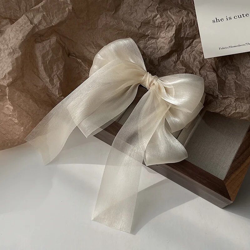 Корейские заколки для волос с бантом 1-hair clip