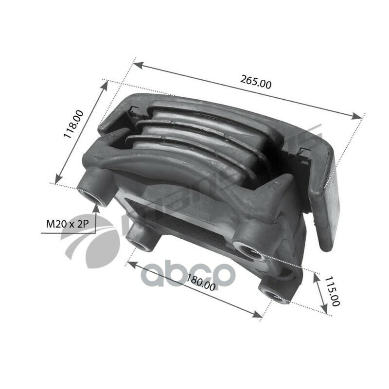 Подушка рессоры Mansons арт. 400.512
