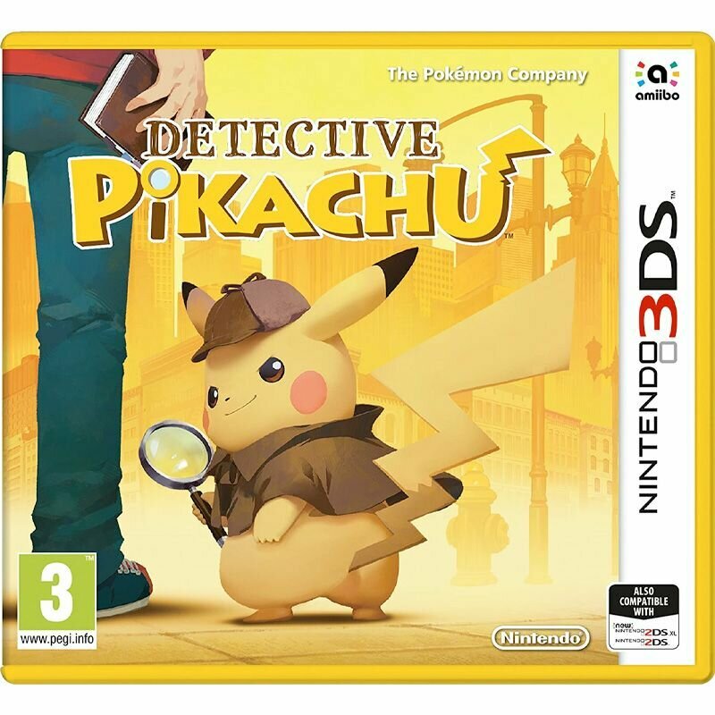 Игра Detective Pikachu (английская версия) для Nintendo 3DS