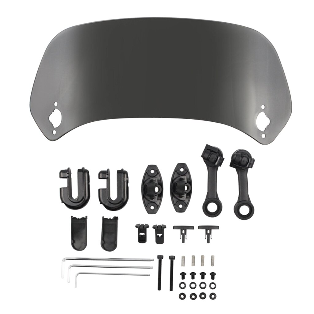 Лобовое Стекло Мотоцикла, Ветровое Стекло, Дефлектор Ветрового Стекла, Воздушный Спойлер, Ветрозащитный Протектор, Универсальная Посадка, Простота Установки