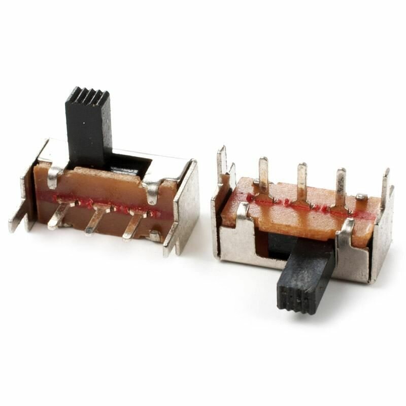2 шт. SK - 12F14 SPDT 1P2T ON-OFF скользящий переключатель