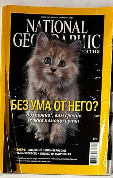 Журнал National Geographic, ноябрь 2014г