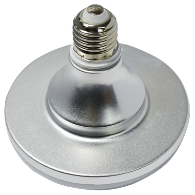 Лампа светодиодная De Fran E27 220В SMD 18Вт 1440Лм "UFO серебро" 4000K d120 h105 (DF270314S)