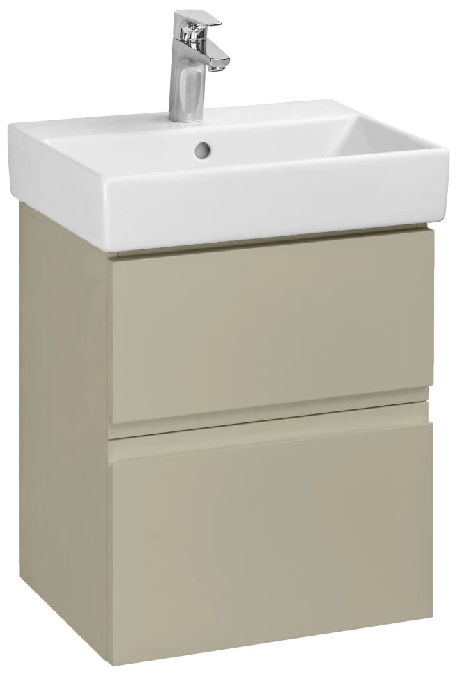 Тумба Roca Oleta A857638515, 50x38 см, бежевая, с доводчиками, с ящиками