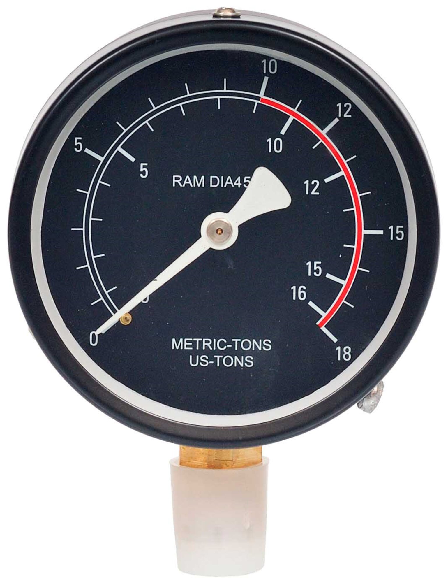 Манометр для пресса гидравлического 10т/Манометр гидравлический/Манометр