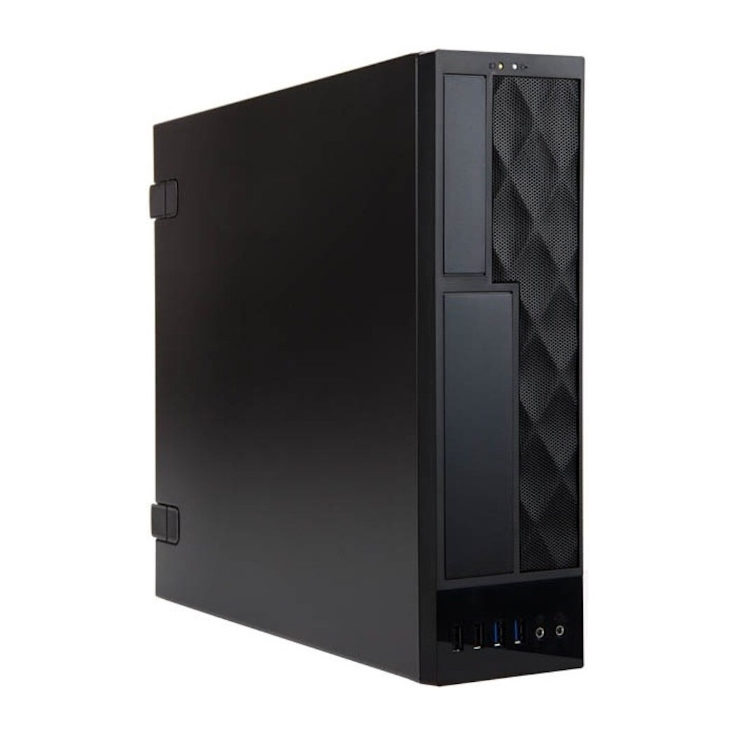 Корпус для компьютера INWIN CE052S (6119246) Slim-Desktop, БП 300 Вт, черный