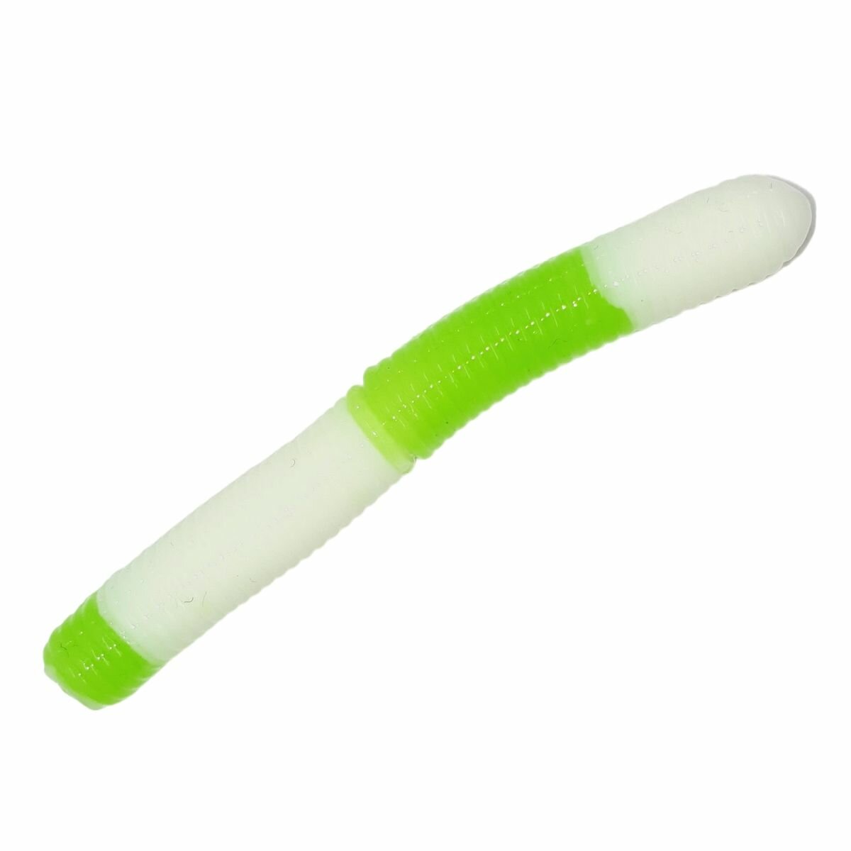 Силиконовые приманки Cool Place Buk, белый/зеленый, сыр / Форелевые приманки Кул Плэйс