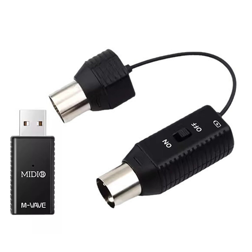 MIDI-Адаптер С Низкой Задержкой 5-Контактной Системы Передачи Данных MIDI-Система для Синтезатора Цифровых Клавишных Фортепиано