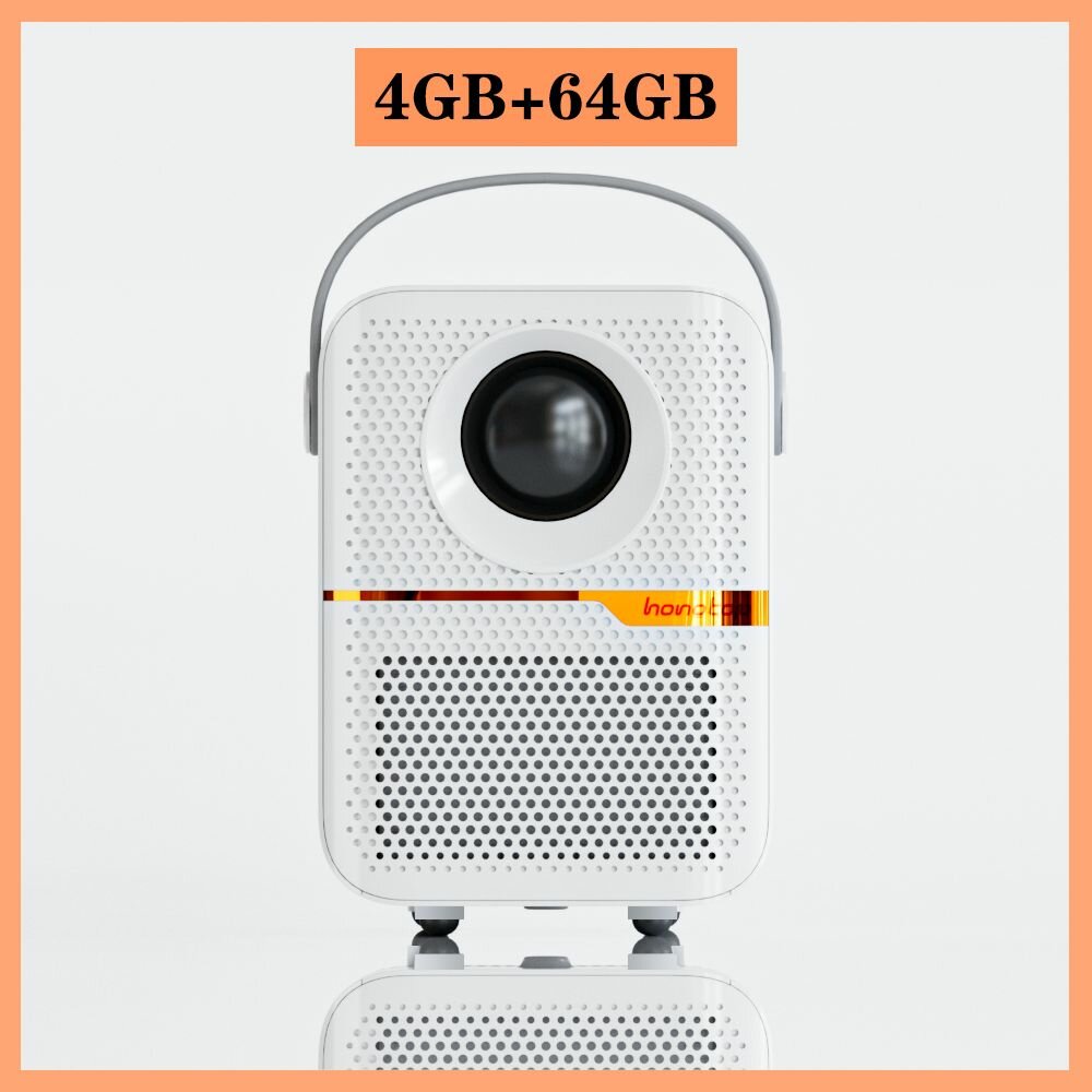 Проектор p10 global 4gb 64gb mini android projector 4k wifi bluetooth electric focus 1080p smart home cinema outdoor