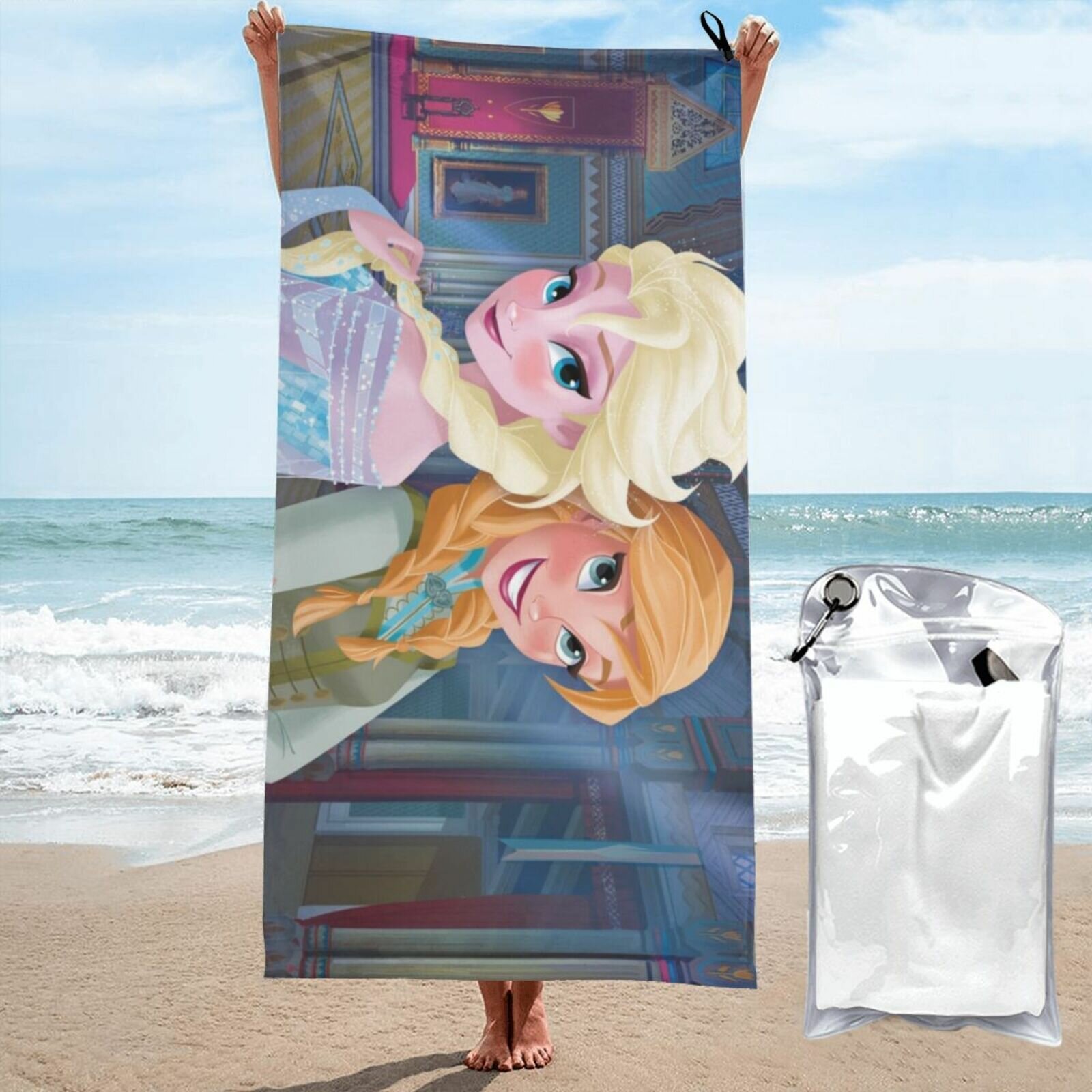 Быстровысыхающее полотенце Frozen