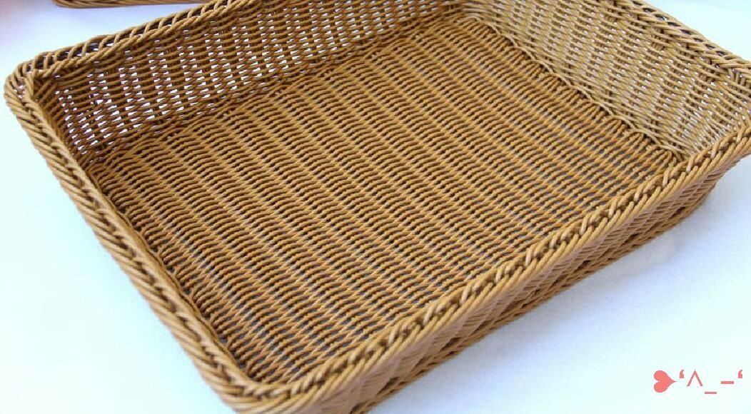 Banlan Life-Rattan Хлебная корзина Корзина для хранения продуктов питания и фруктов -hj