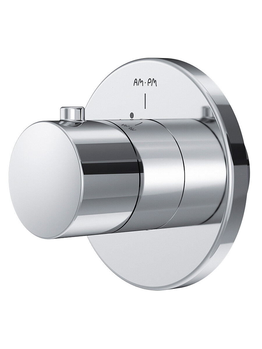 F0800200 Запирающий вентиль Am.Pm, монтируемый в стену, хром