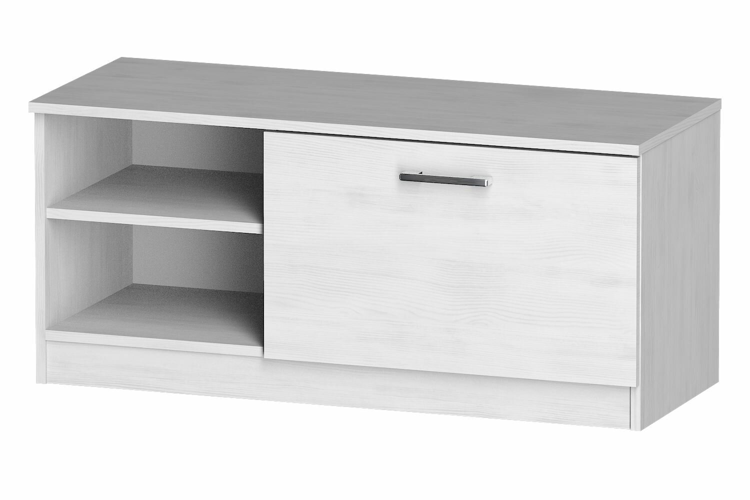 Обувница для прихожей, полуоткрытая Лайф 100*40*45 ОБ-04 Северное дерево