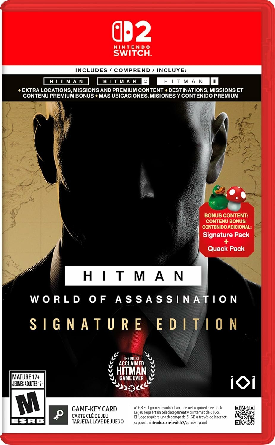 Hitman: World of Assassination - Signature Edition [Nintendo Switch 2, русская версия]