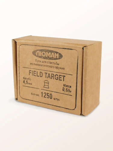 Пуля Люман Field Target, 0,55г. 4,5 мм. 1250 шт