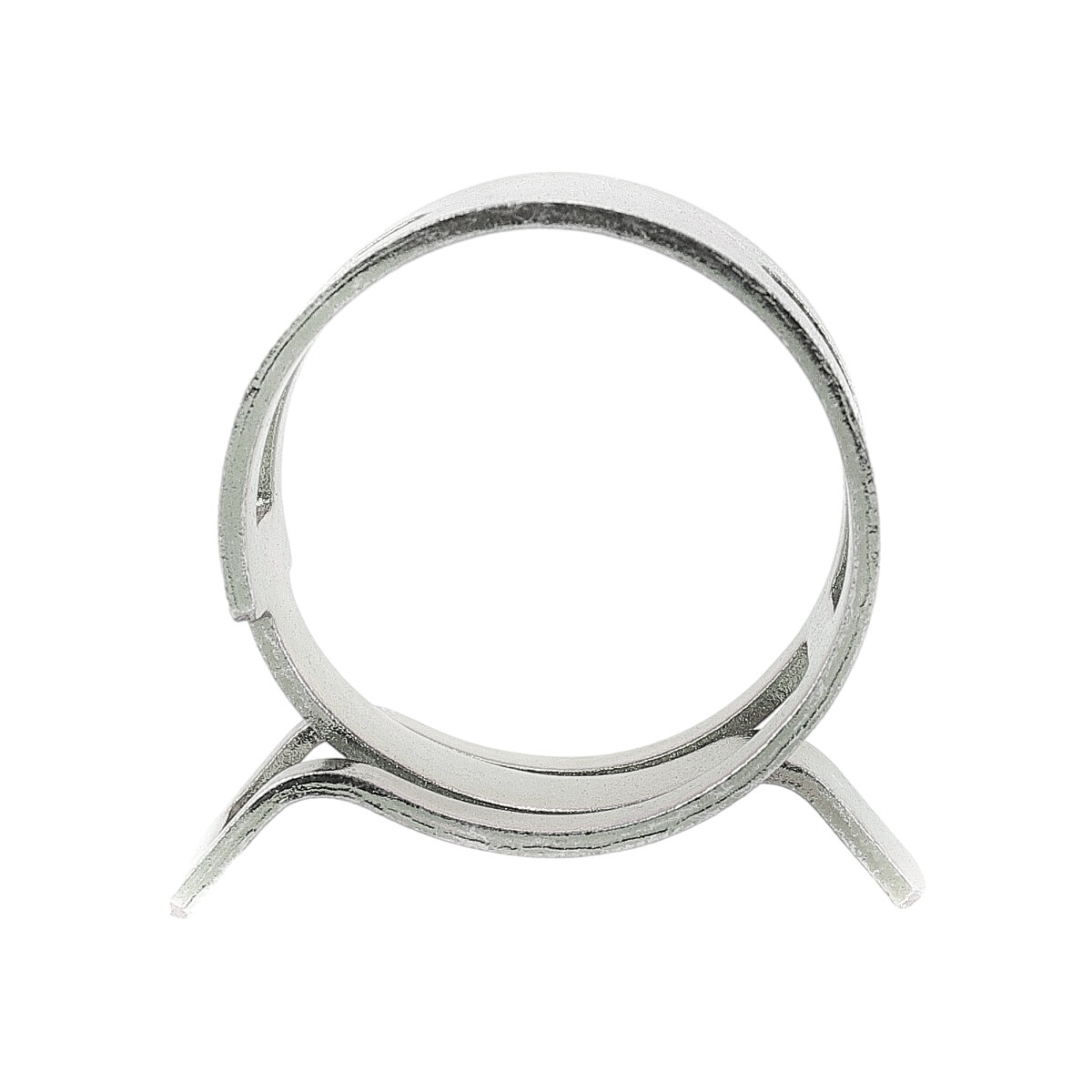 Хомут пружинный 20 W1 с лентой из оцинкованной стали, 1 шт, зажимной