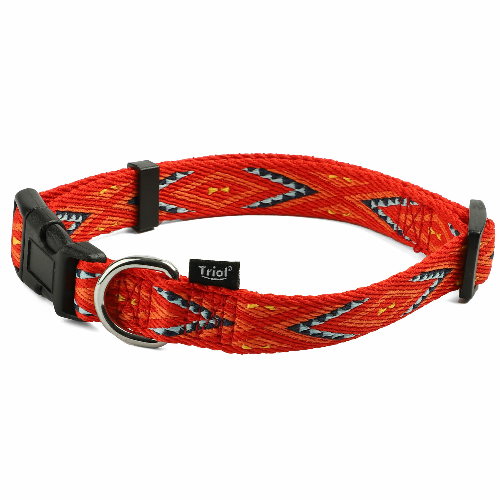 Ошейник для собак нейлоновый "Мехико" M, , 2*34-49см, бренд Triol