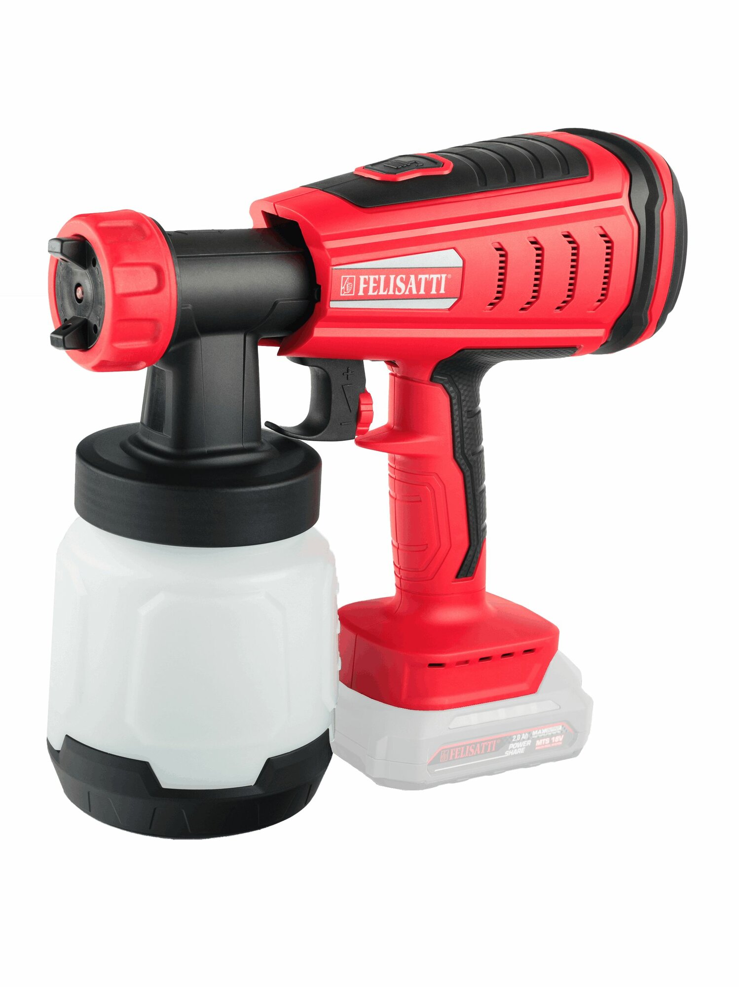 Аккумуляторный краскораспылитель FELISATTI FT1188 М-серия без аккум. и ЗУ