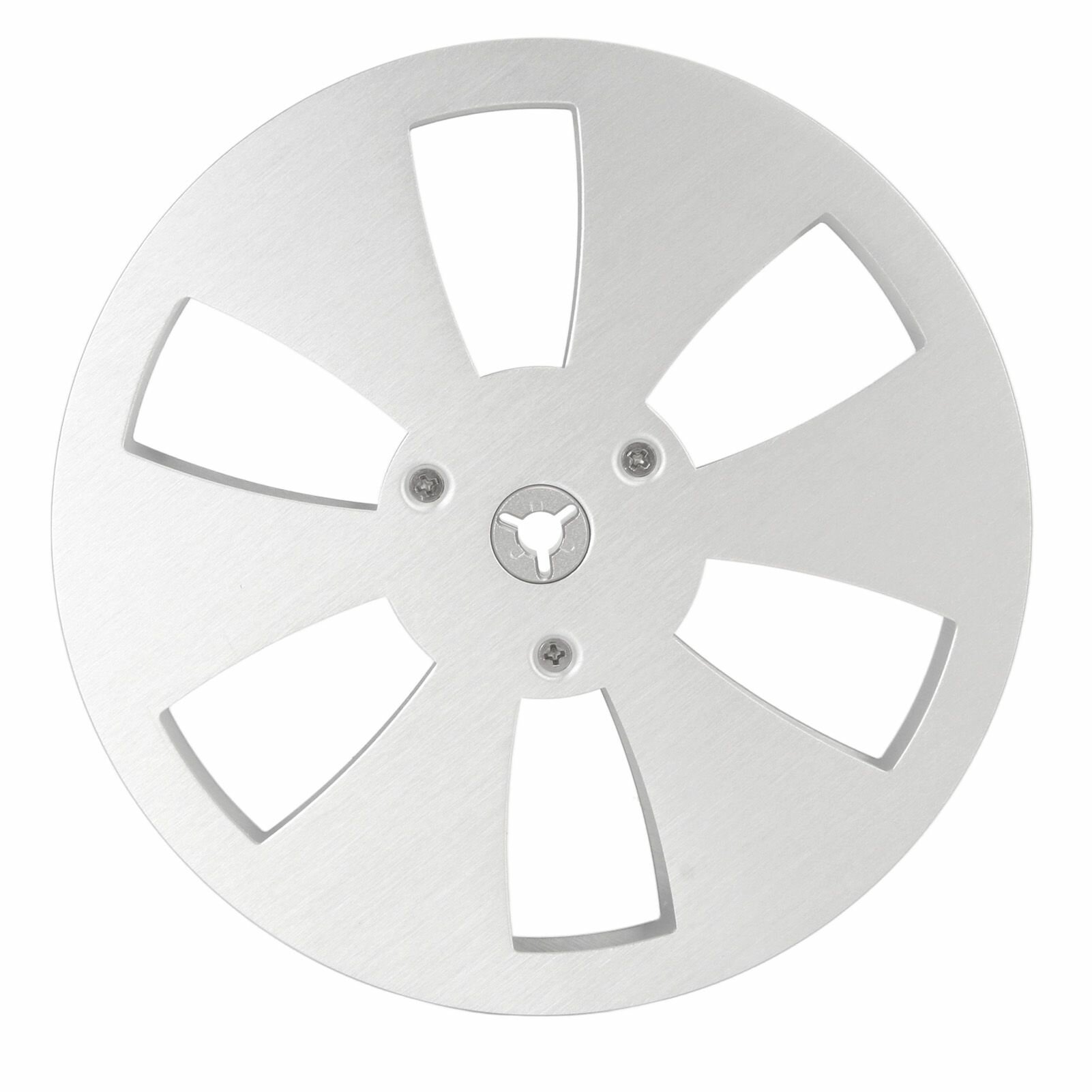 Алюминиевая катушка 1/4" 7" для магнитной ленты, 6 отверстий