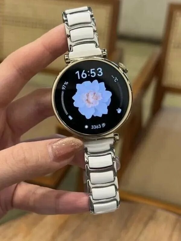 Аксессуары для керамического ремешка из нержавеющей стали18 мм подходит для ремешка-браслета Huawei GT5 41 gt5PRO 42mm gt4 41mm