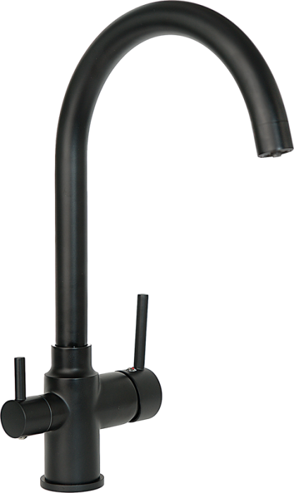 Смеситель для кухни Славен Город Д СЛ-ОД-Д75 черный