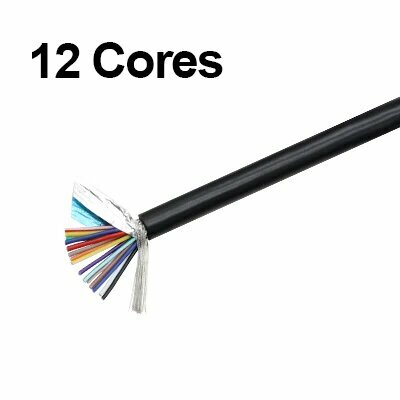 UL2464 двухслойный экранированный провод 2/3/4/5/6/8/10/12 жил 22AWG, 12 Cores, 5 Meters
