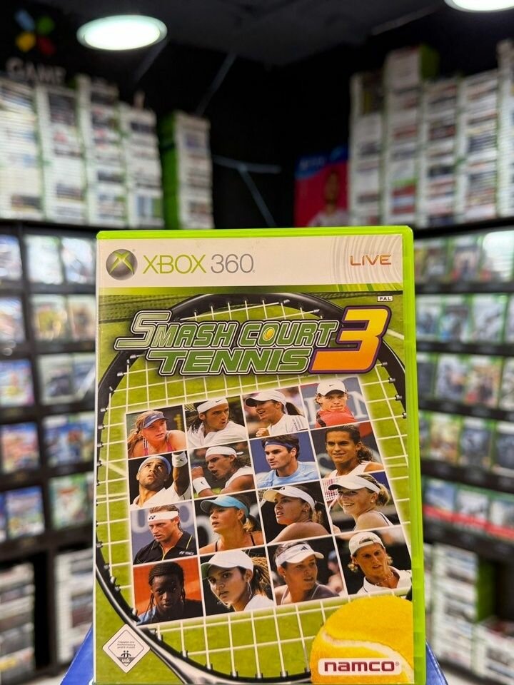 Игра Smash Court Tennis 3 (Xbox 360) (Box)