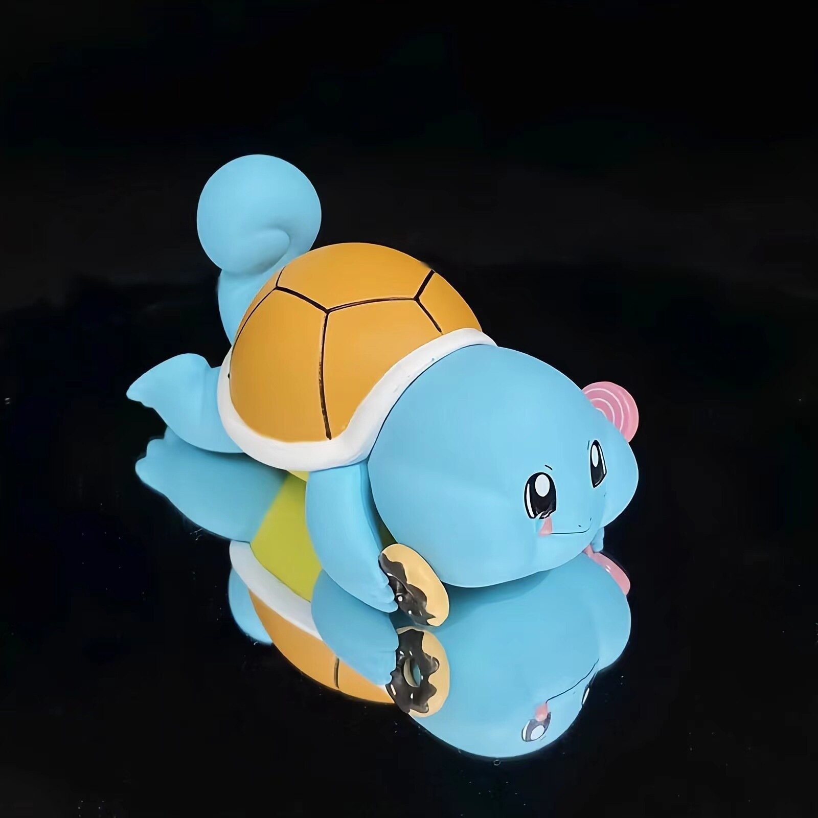 Злой, высокомерный Сквиртл, непристойная фигурка Псайдака, украшение, модель, кукла, плюшевая игрушка в виде автомобиля, черепаха в солнцезащитных очках