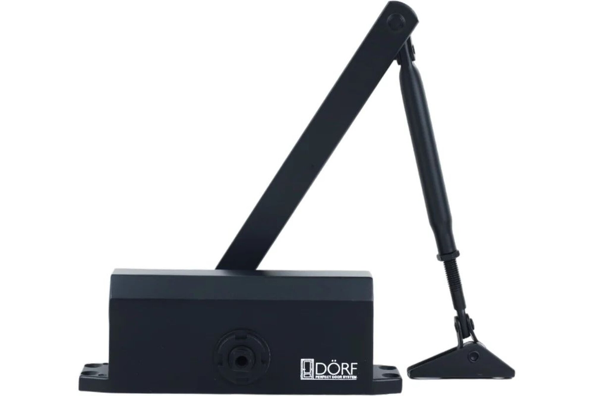 Дверной доводчик DORF l-8226 160 кг, черный, 1 шт. L8226_black