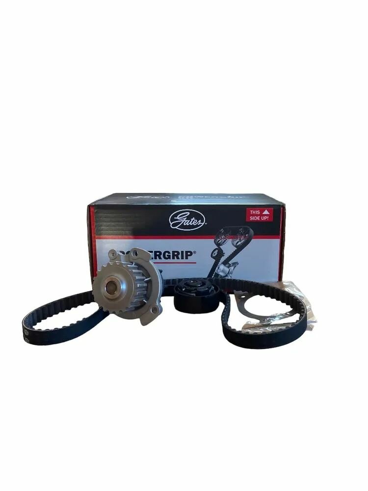Комплект ГРМ Gates (ремень + помпа + 1 ролик) для а/м Lada Granta, Kalina 2, Largus, Vesta NG с дв. 1.6 8 кл. 87 л. с - 90 л. с. арт. KP15670XS