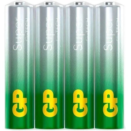 Батарея GP Super 24AA21RA-2CRS4 AAA (4шт) спайка