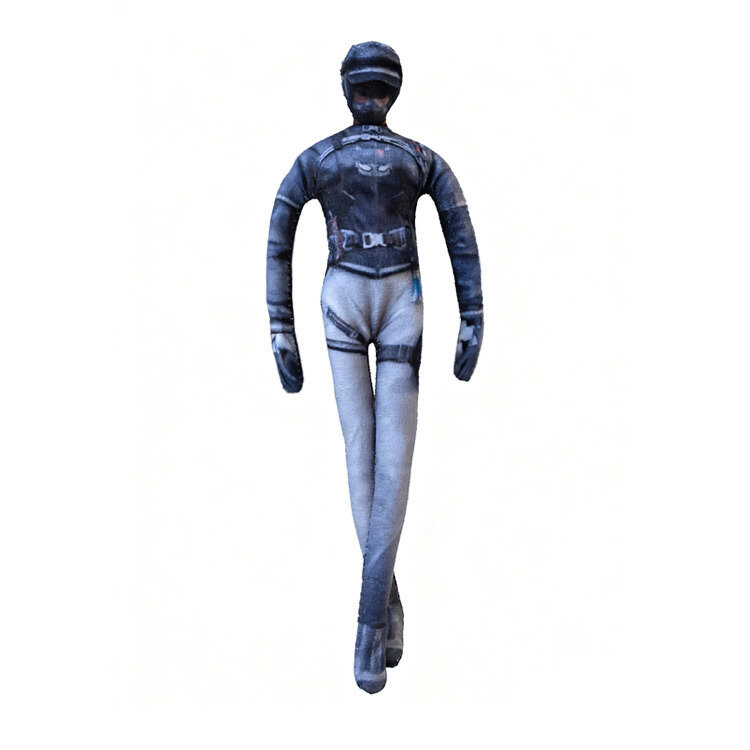 Фигурка Delta темно-синего цвета, игровое периферийное устройство, съемные конечности с каркасом, подвижная кукла, абстрактная
