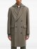 Пальто Barena Double-breasted coat, размер 52, серый