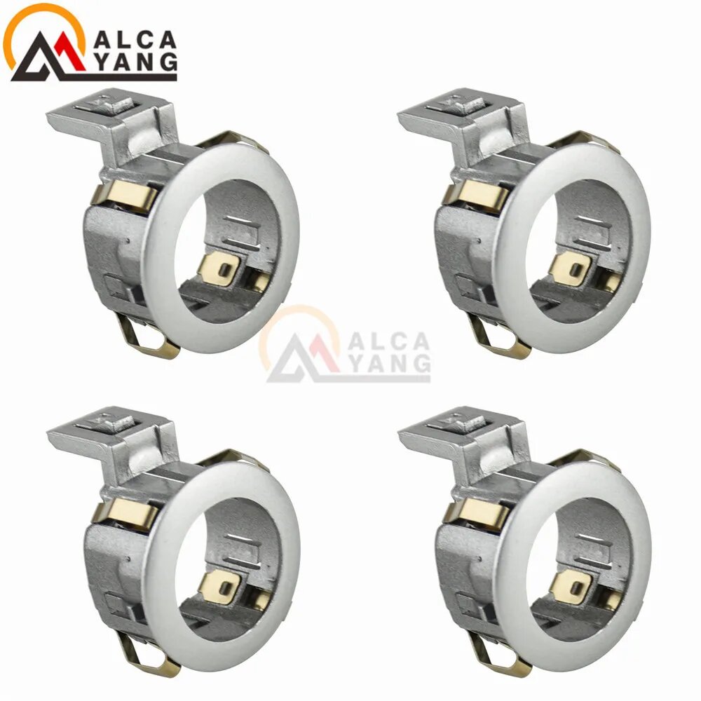 4 шт, флейта датчика парковки Silver для TOYOTA Tundra 2007-2013