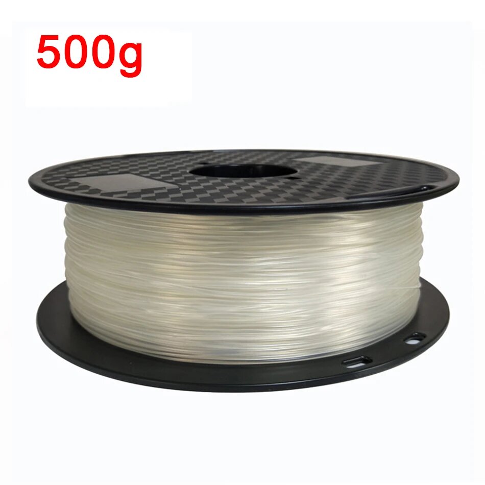 3D Maliang Flexible TPU Filament 1.75mm Translucent-500g