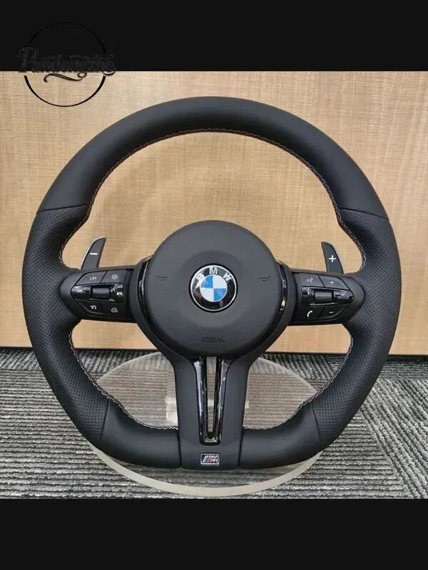 Подходит для BMW 3 серии 525 530 X1 X3 X5 X6 E90 E70 F10 F30 рулевое колесо из углеродного волокна в сборе