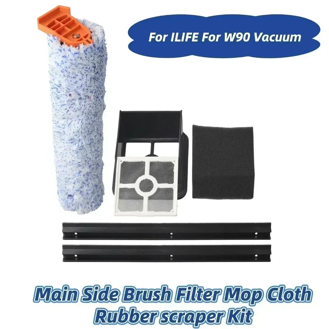 Фильтрующая ткань и скребок для ILIFE W90