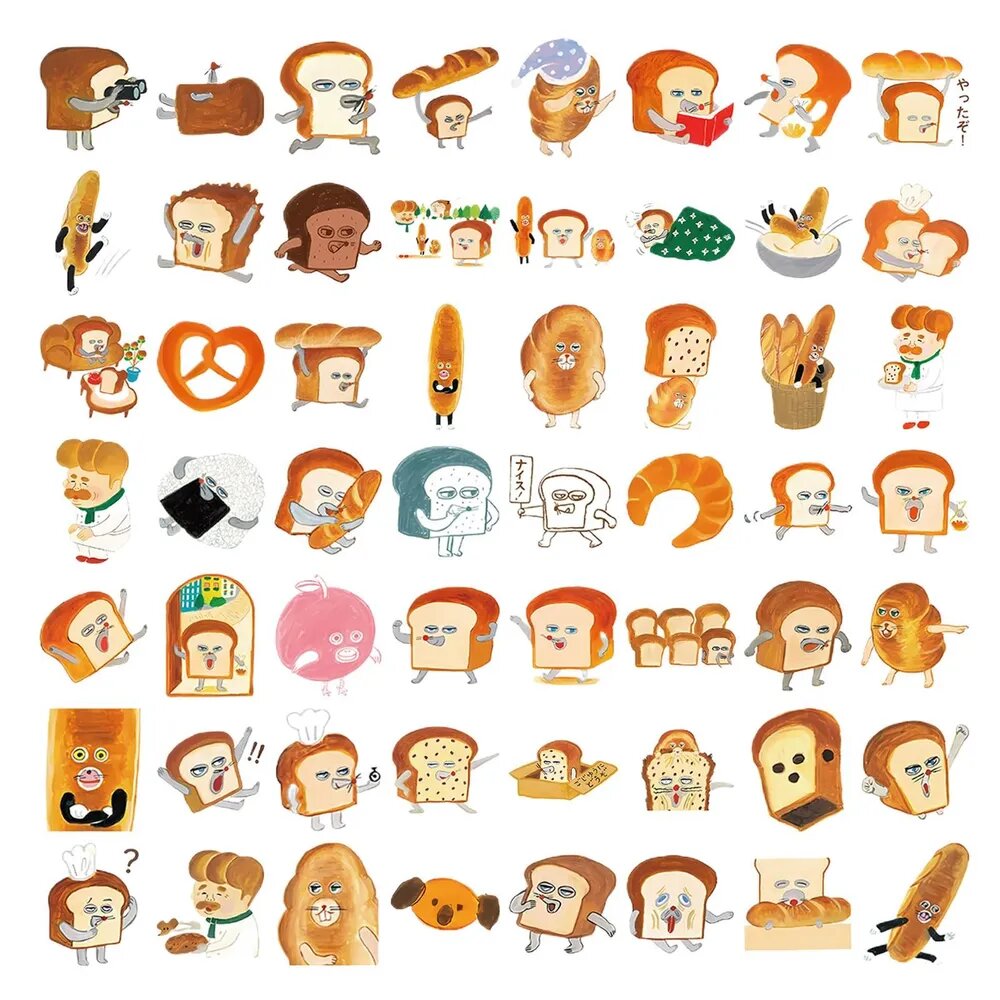 Наклейки на Хлеб