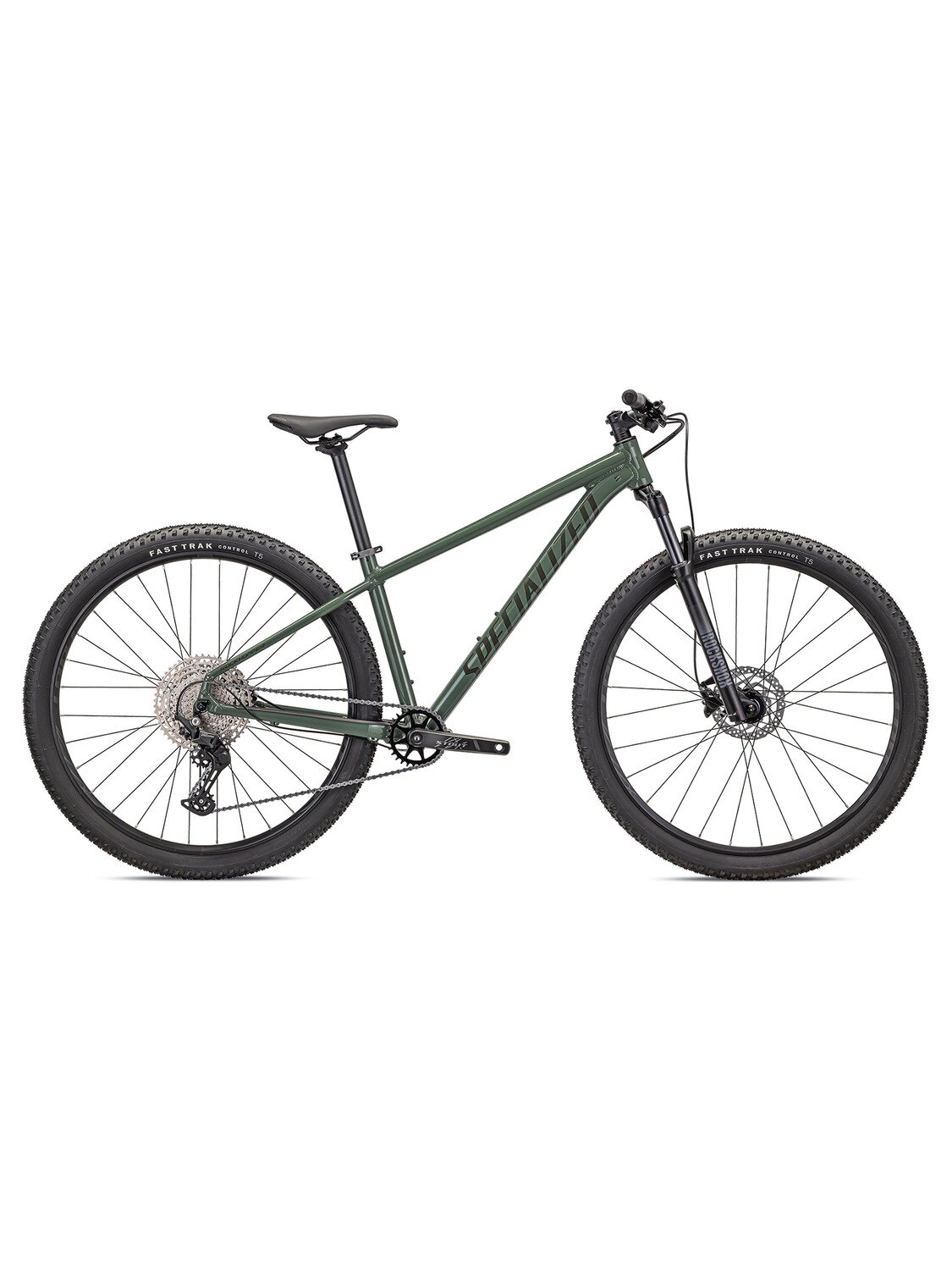 Велосипед Specialized Rockhopper Elite 27,5 2021 зеленый, для мужчин
