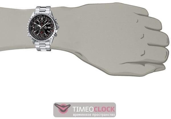 Наручные часы CASIO Edifice, черный/серебристый — фото 1