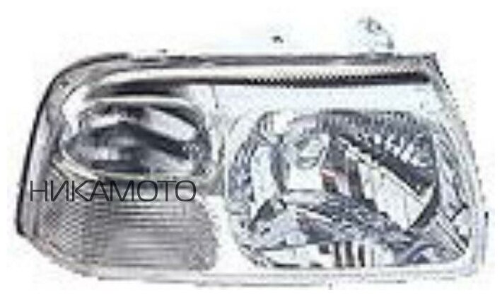 Фара главного света правая Depo арт. 2181114RLDEM