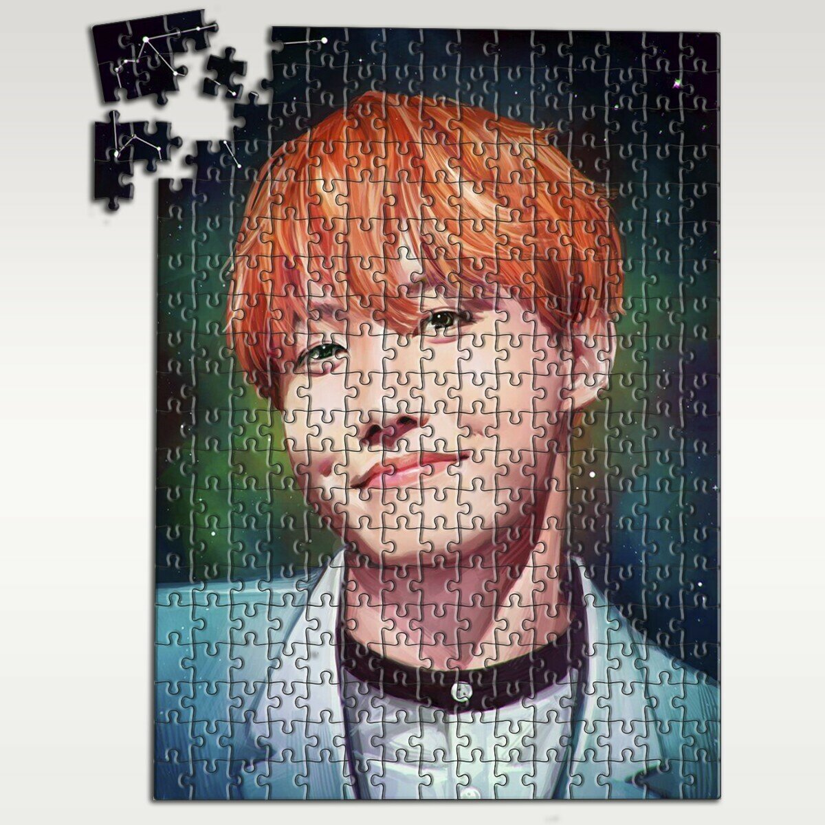 Пазл картонный А3: модель kpop bts j hope Чон Хосок - 2310 П