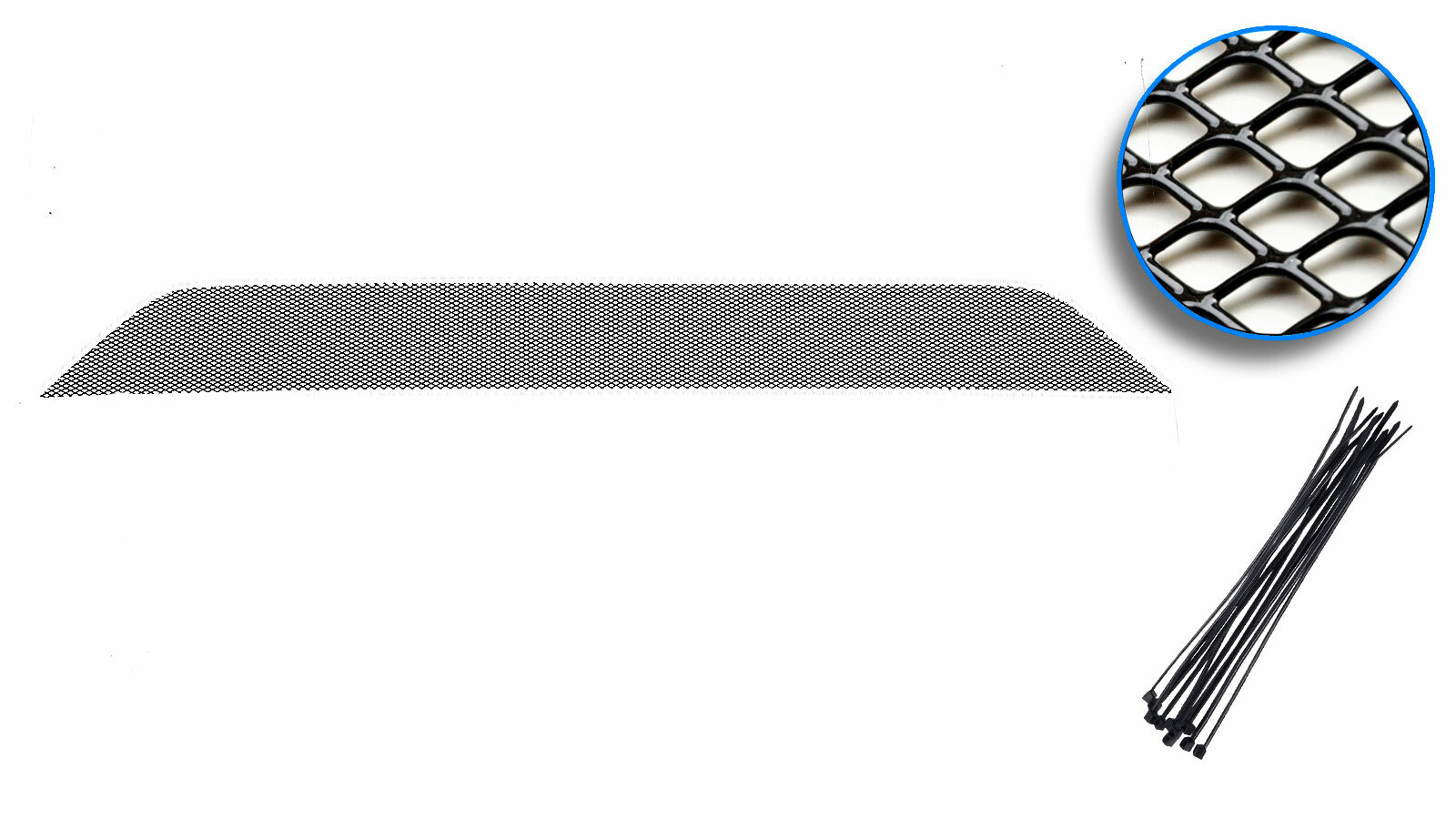 Защитная сетка радиатора для VOLKSWAGEN TERAMONT 2016-2020 (I), низ, 1шт