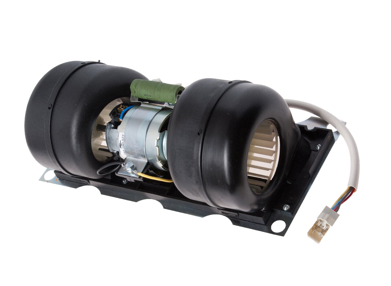 Блок вентиляторный МАЗ-6430,104, МТЗ, амкодор отопителя салона 24V радиоволна