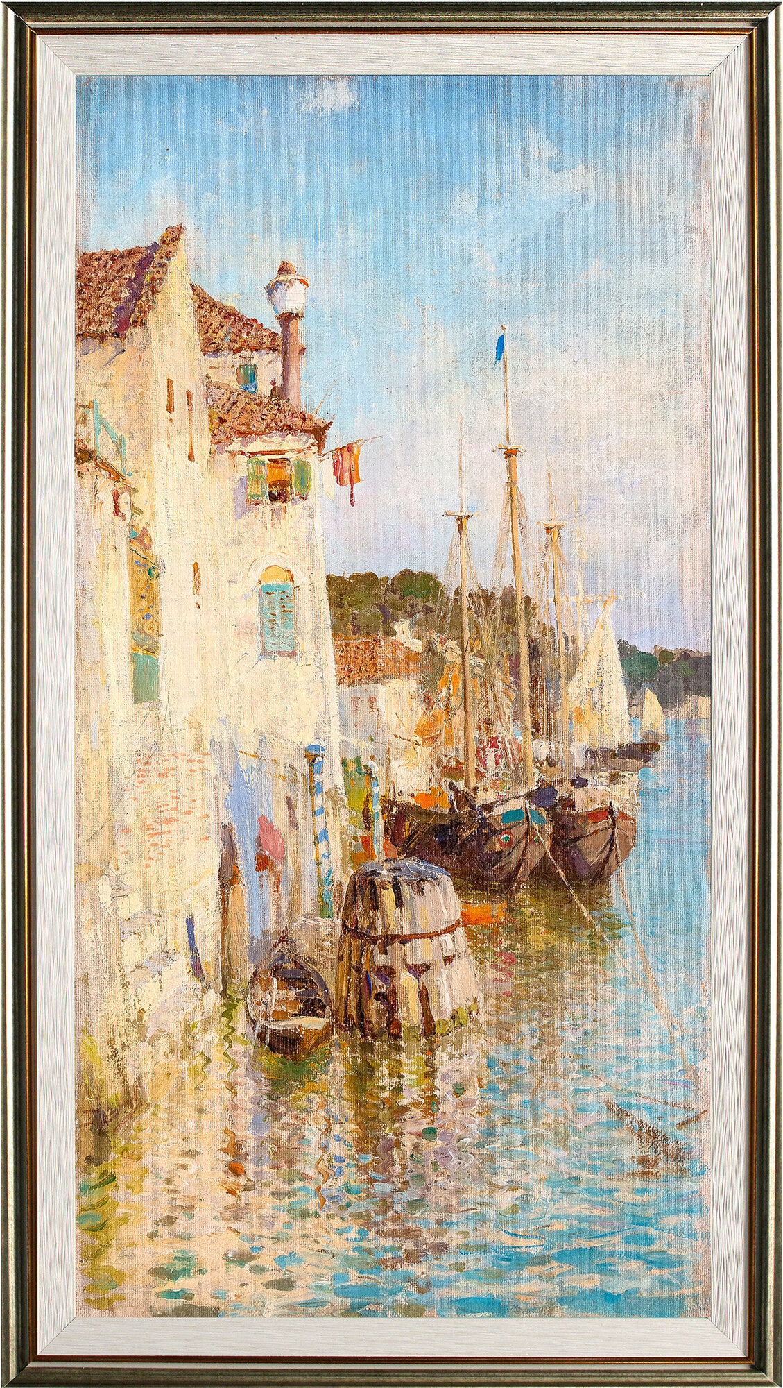 Репродукция картины В. Д. Поленов "Венеция" 67х37